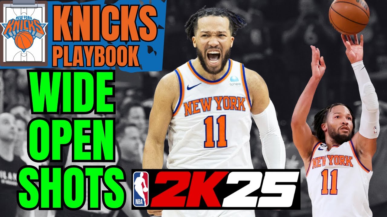 Do This To Get Wide Open Shots! Knicks Playbook NBA 2K25 - YouTube