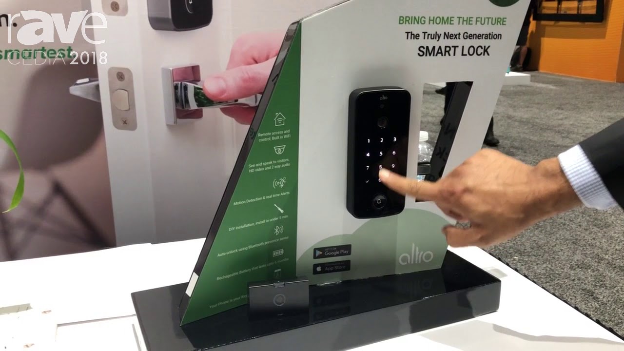 CEDIA 2018: Altro Smart Discusses Next-Gen, Wi-Fi-Enabled Smart Lock ...