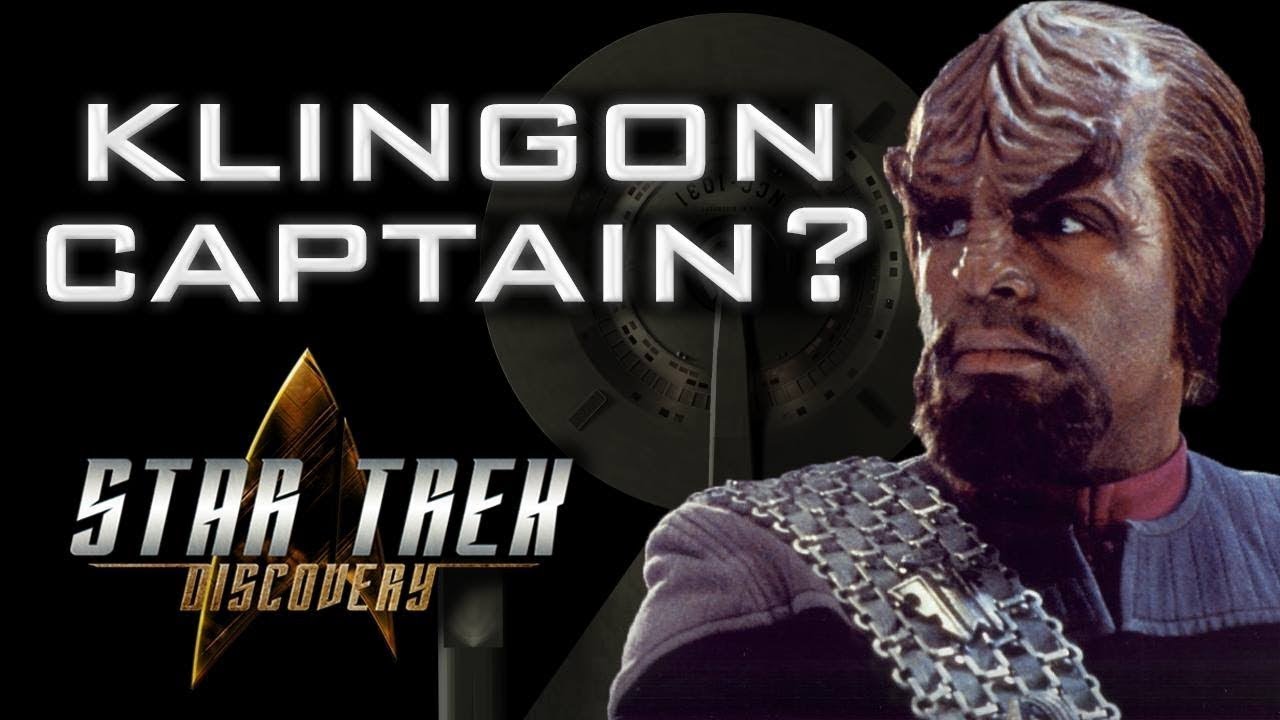 (Re-Upload 2016) A Klingon Captain in Discovery? Captains StarLog ...