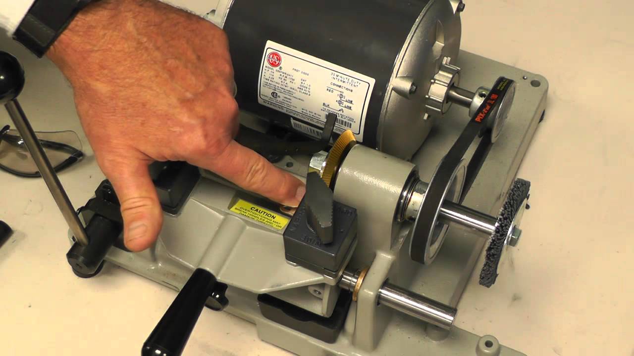 4100 Key Machine Space Adjustment - YouTube