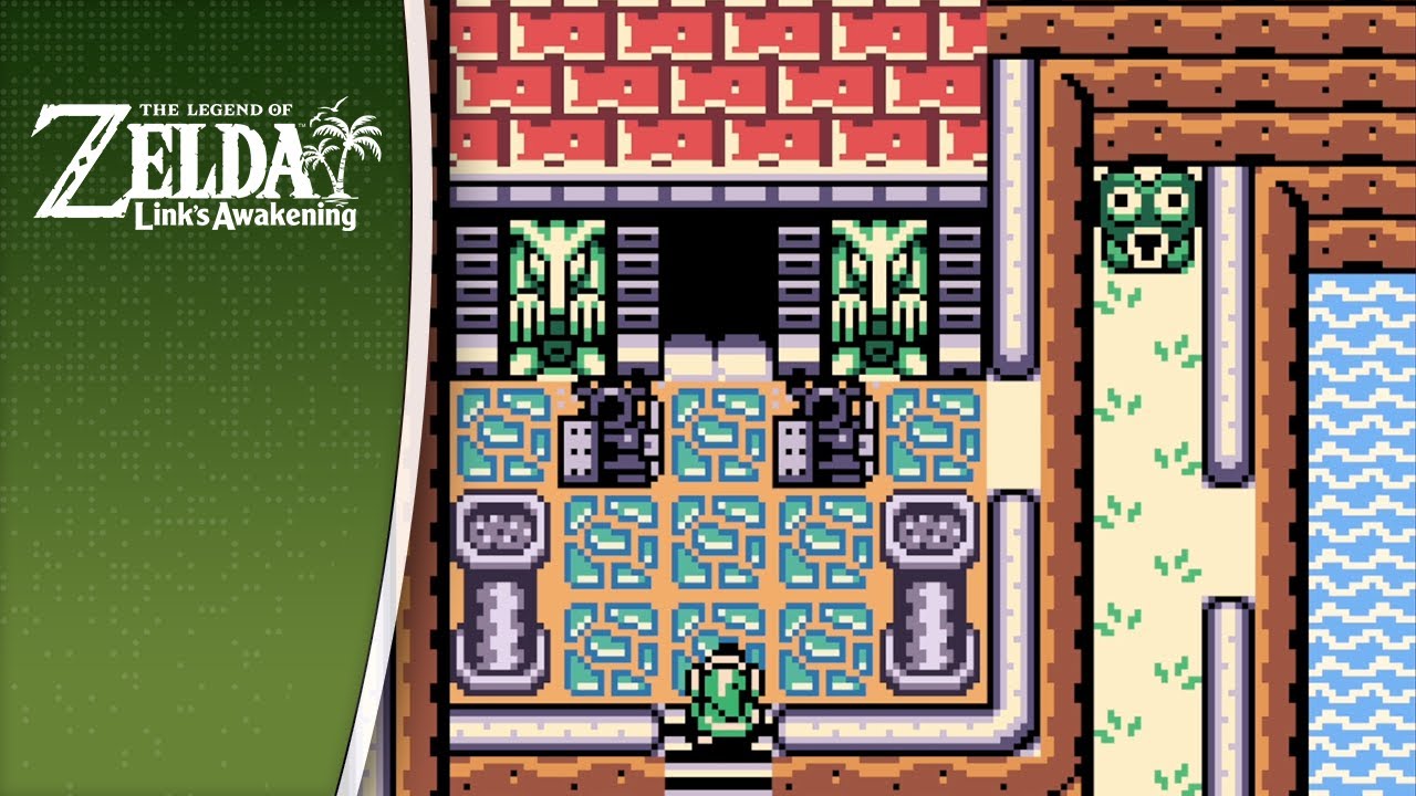 We're entering the Face Shrine | The Legend of Zelda: Link's Awakening ...