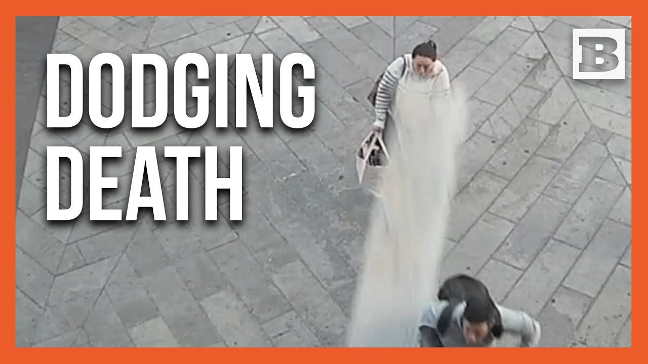 Terrifying Close Call: Falling Plank Nearly Hits Crowd at Boston’s ...