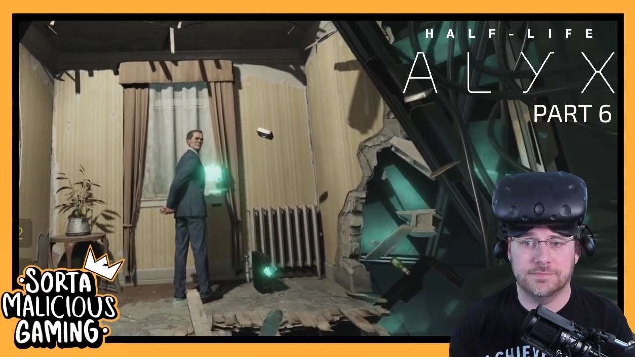 Headcrabs for Dinner In Half Life Alyx (Part 6)- Recorded Apr 9, 2020 ...