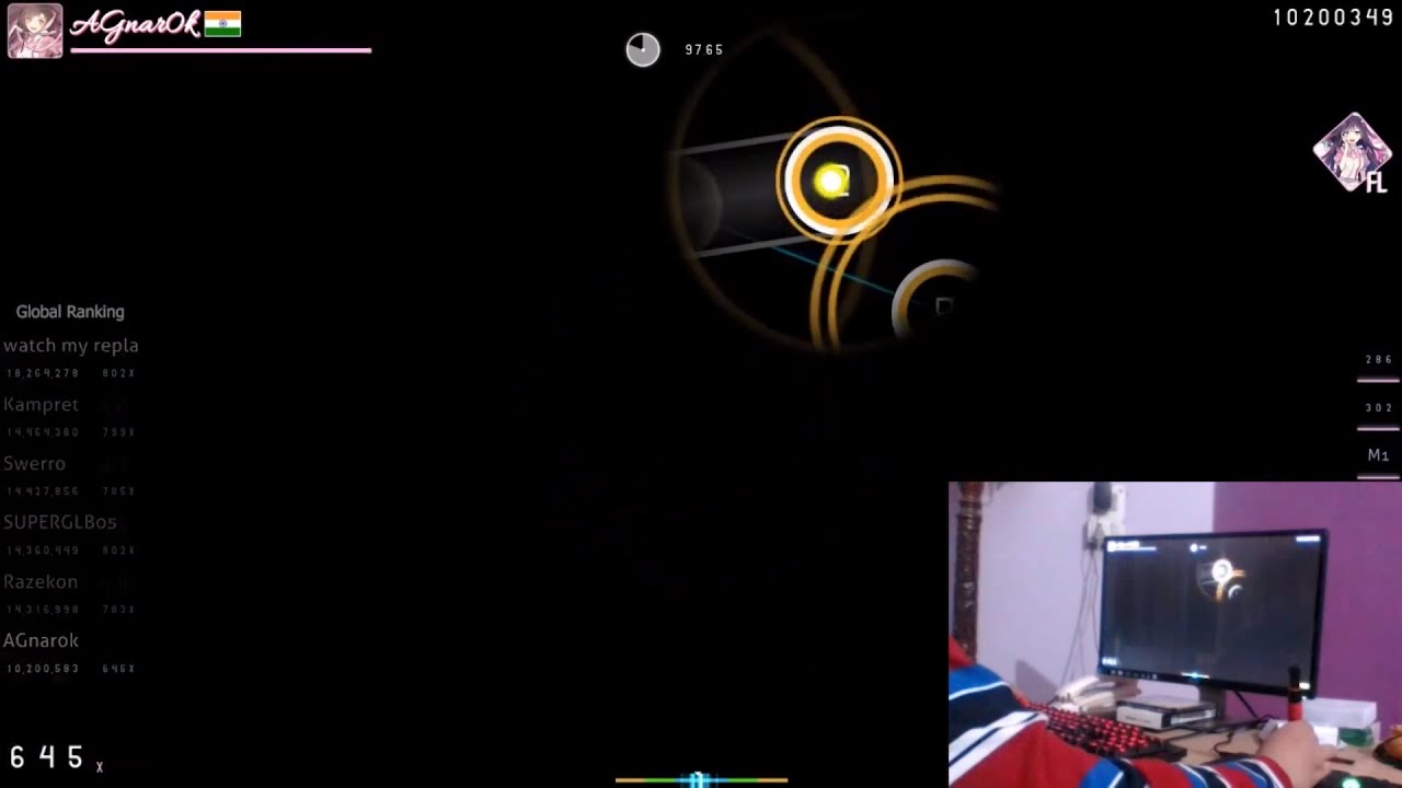 osu! - Dum Surfer Flashlight FC || Liveplay - YouTube