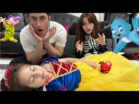 ZEYNEP HİRANUR PAMUK PRENSES ELMA YİYİP BAYILMIŞ/ماما جابت بيبي - جنى مقداد | طيور الجنة