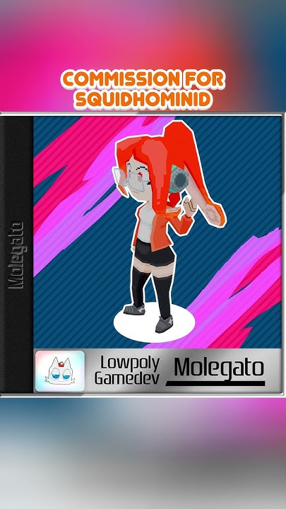 Remembering back when I made a couple Vtuber avatar comms like this one for Squid Hominid! 🦑 ...