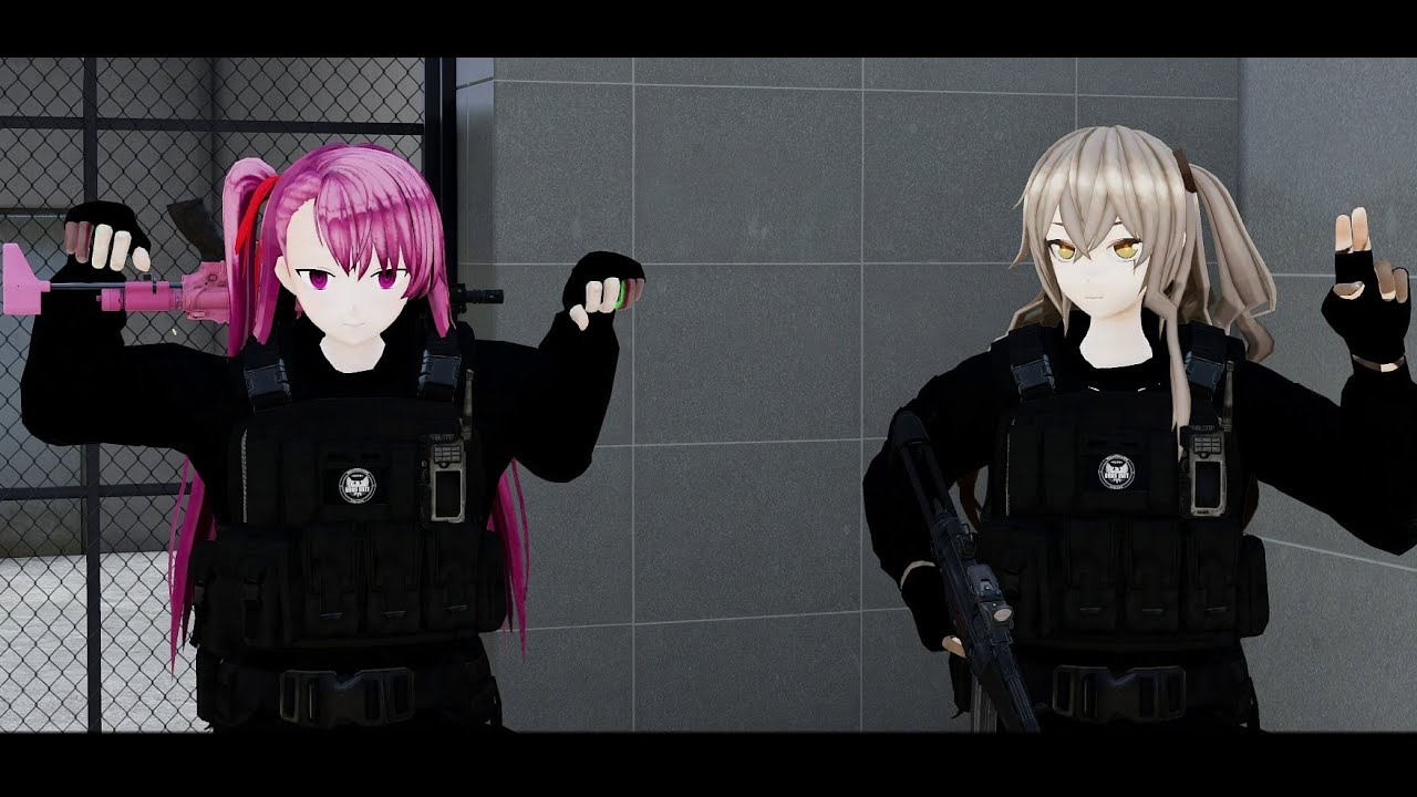 Arma 3 Girls' Frontline: Anime Swat Squad/ドールズフロントラインアニメ少女部隊 - YouTube