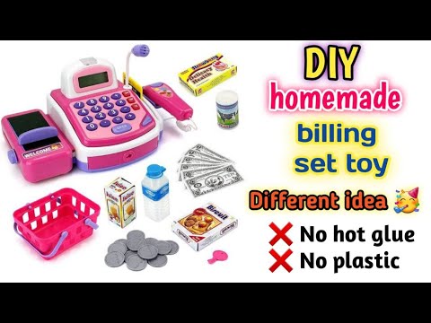 DIY homemade billing set toy/ How to make billing set toy at home ...