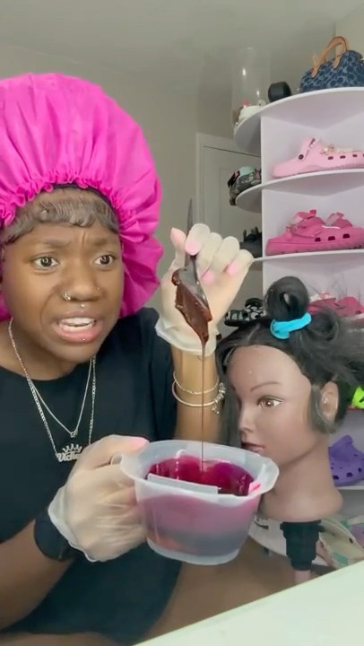 Vickey cathey dyes her daughter hair pink @ 2am 😱 #shorts - YouTube