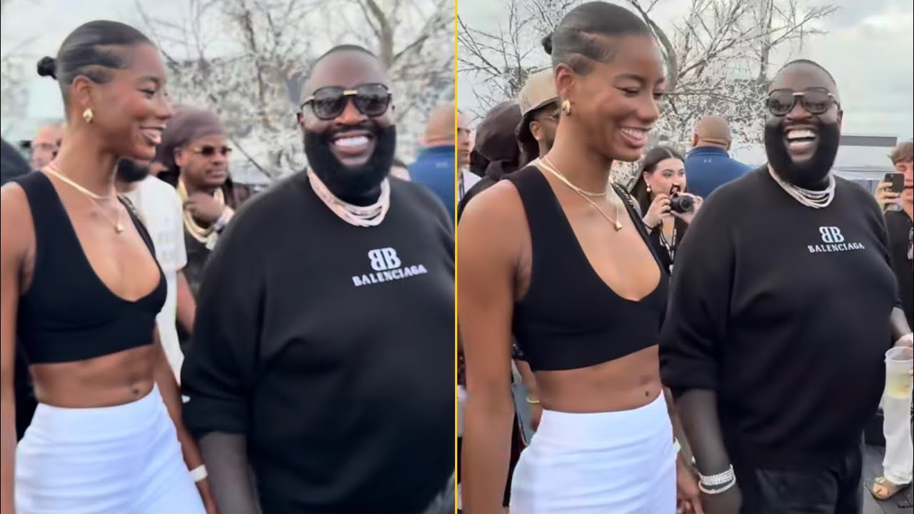 Rick Ross Shows His New Girlfriend And Walking Hand In Hand At Red ...