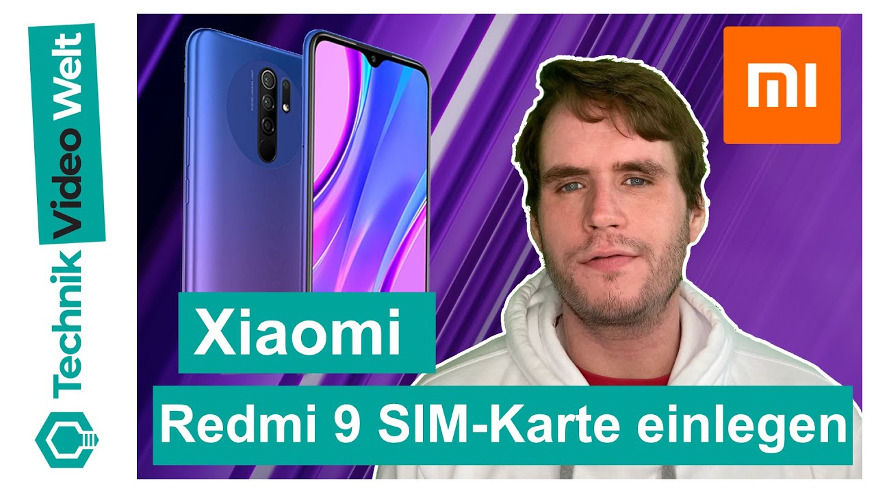 Xiaomi Redmi 9 📱 SIM Karte einsetzen - YouTube