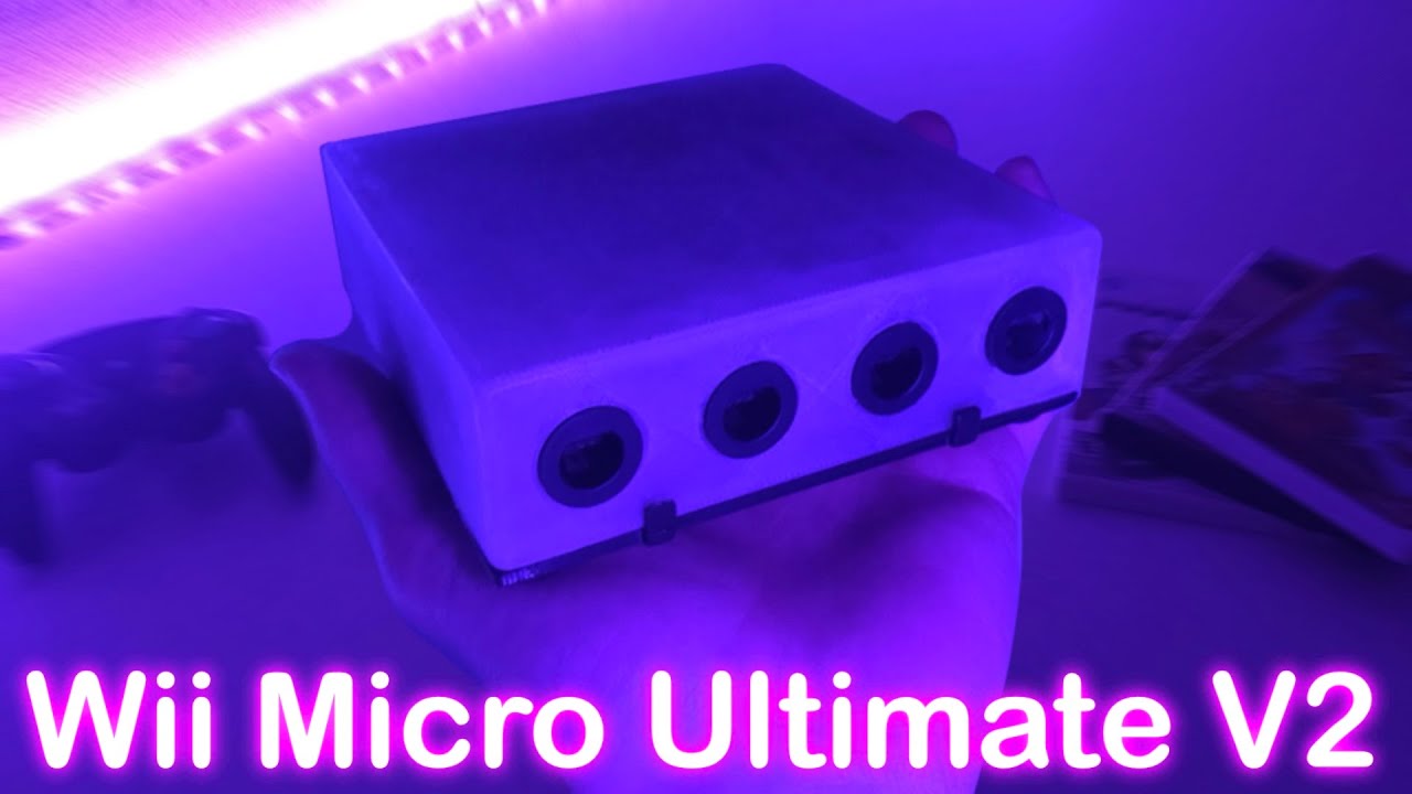 I MODDED a Wii to fit in your hand! - The Wii Micro Ultimate V2 - YouTube