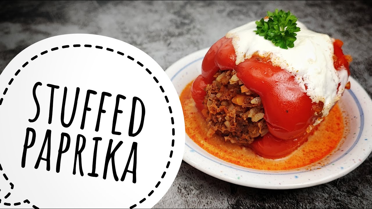 The best stuffed paprika recipe! It's incredibly delicious! - YouTube