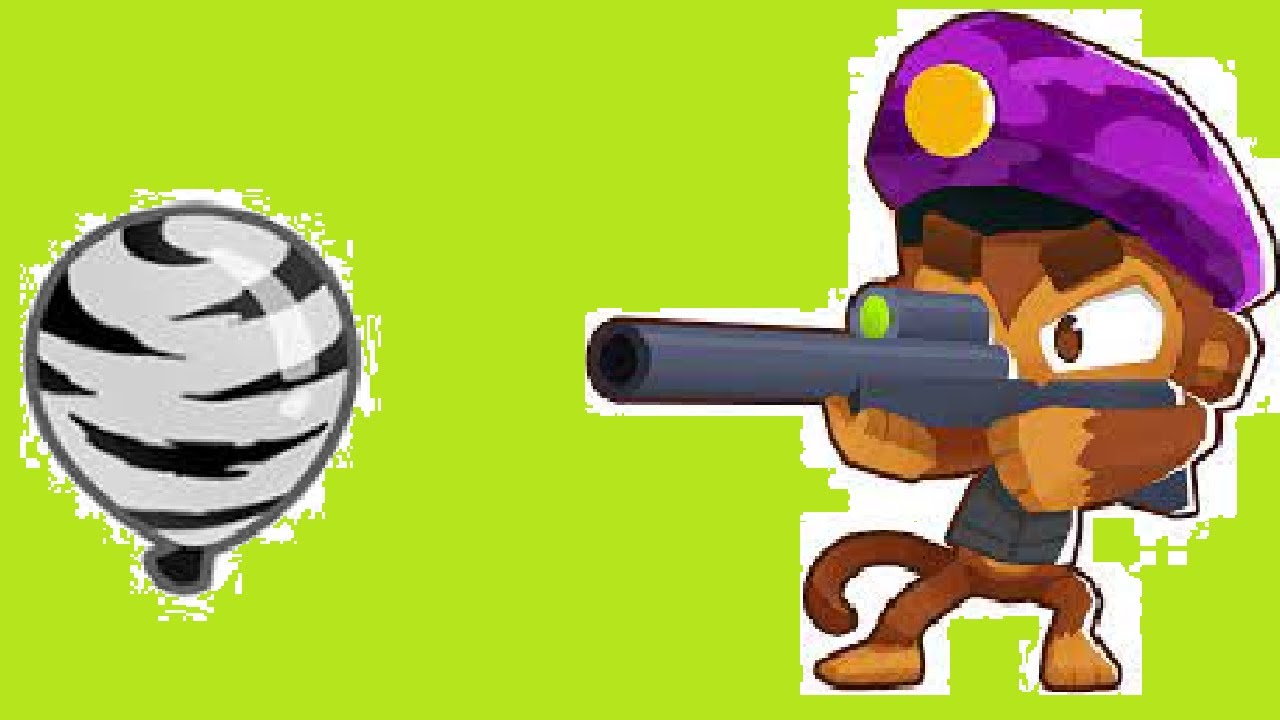Using Only Sniper Monkey In BTD6 - YouTube