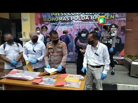 LIVE: Siaran Pers Polda Banten Terkait Ungkap TPPO Modus Pijat Mesum di Citra Raya Tangerang