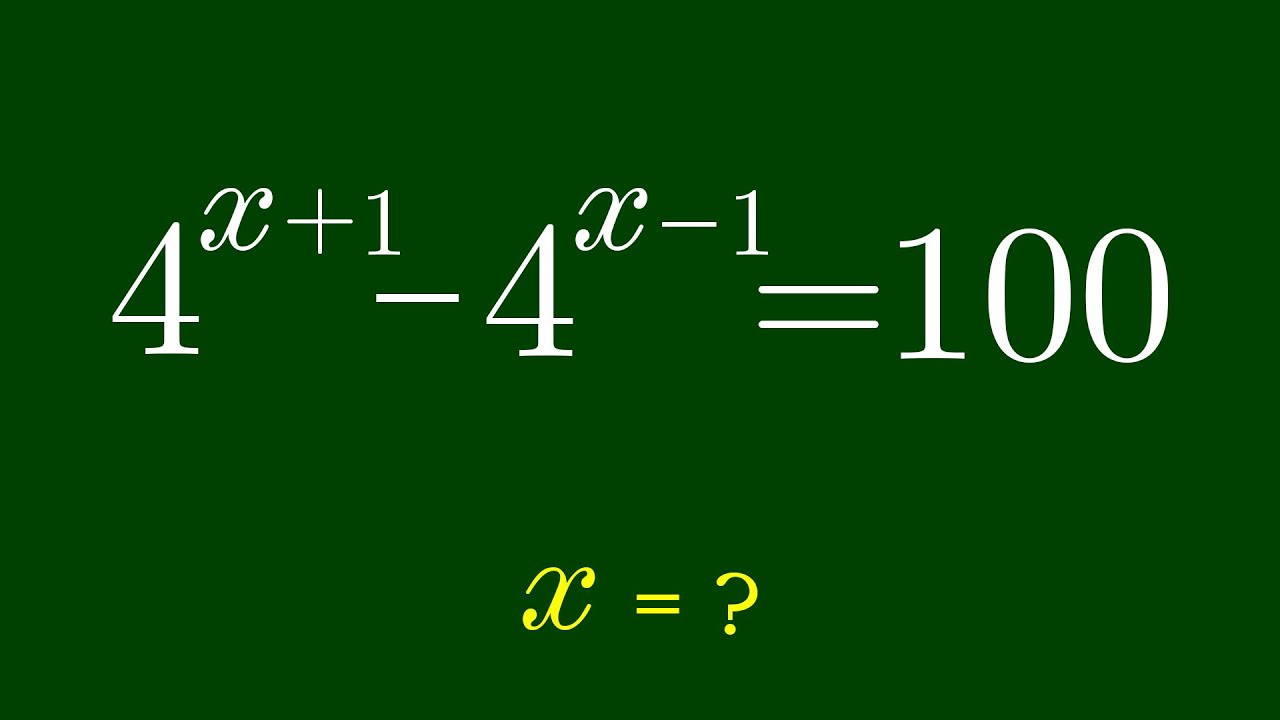 A Nice Algebra Problem | Math Olympiad | How to find x=? - YouTube