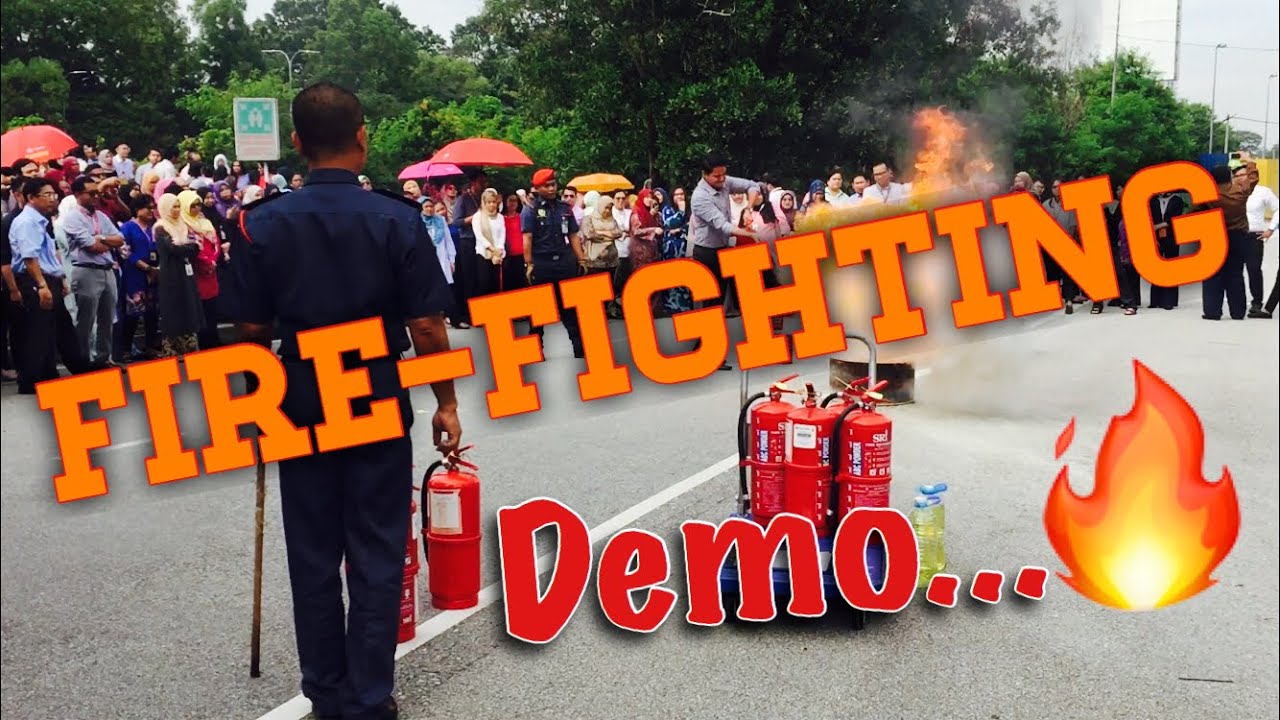 Fire Fighting DEMO by BOMBA Malaysia | Firefighter | Tinggal Tapak ...