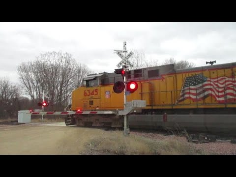 UP 6345 North O??RP Filmed At North Kasper Siding (2-8-2024) - YouTube