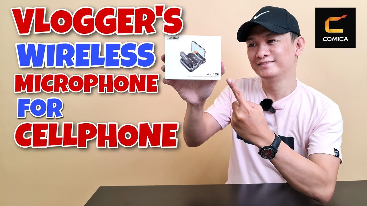 CELLPHONE VLOGGERS WIRELESS MICROPHONE - YouTube