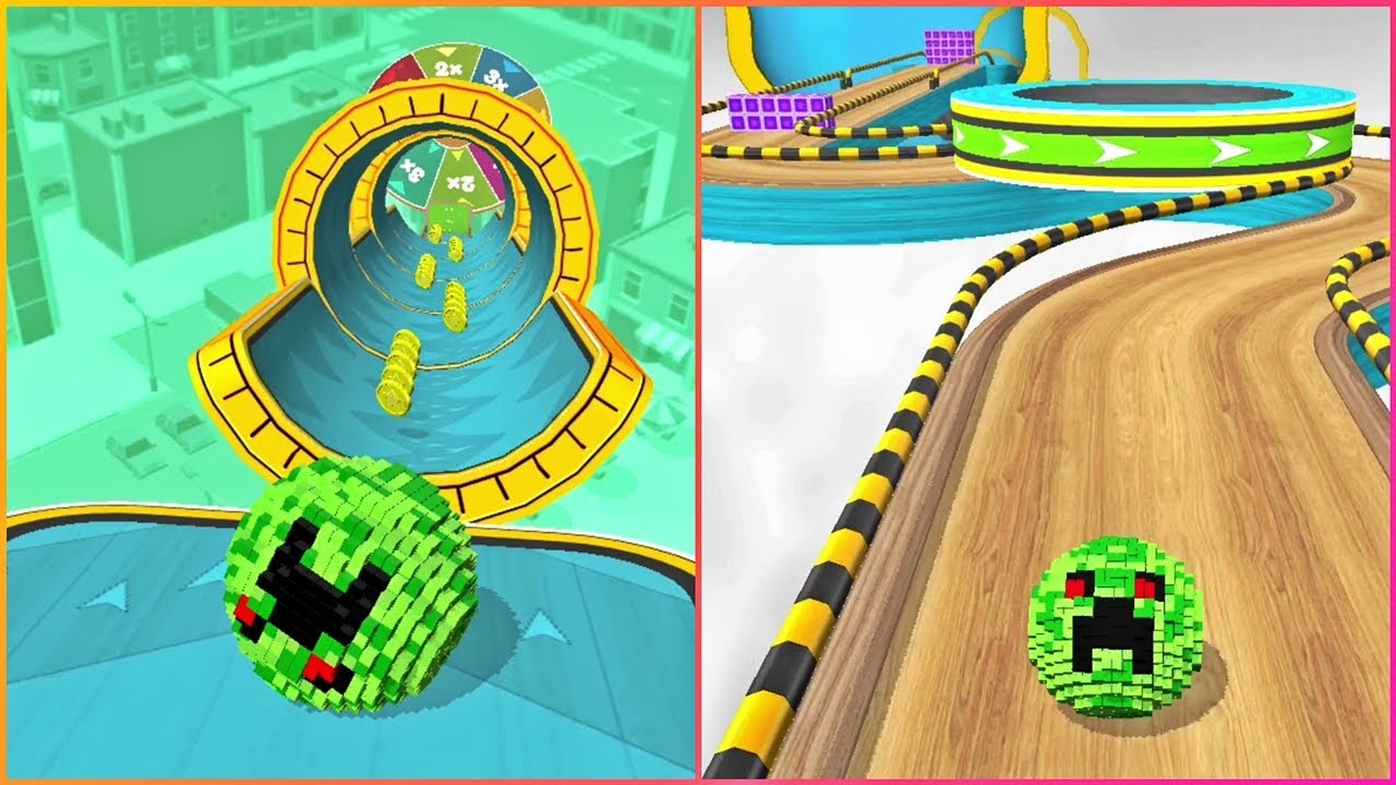 Going Balls - Minecraft Ball SpeedRun Challenge Gameplay Levels 2507 to ...