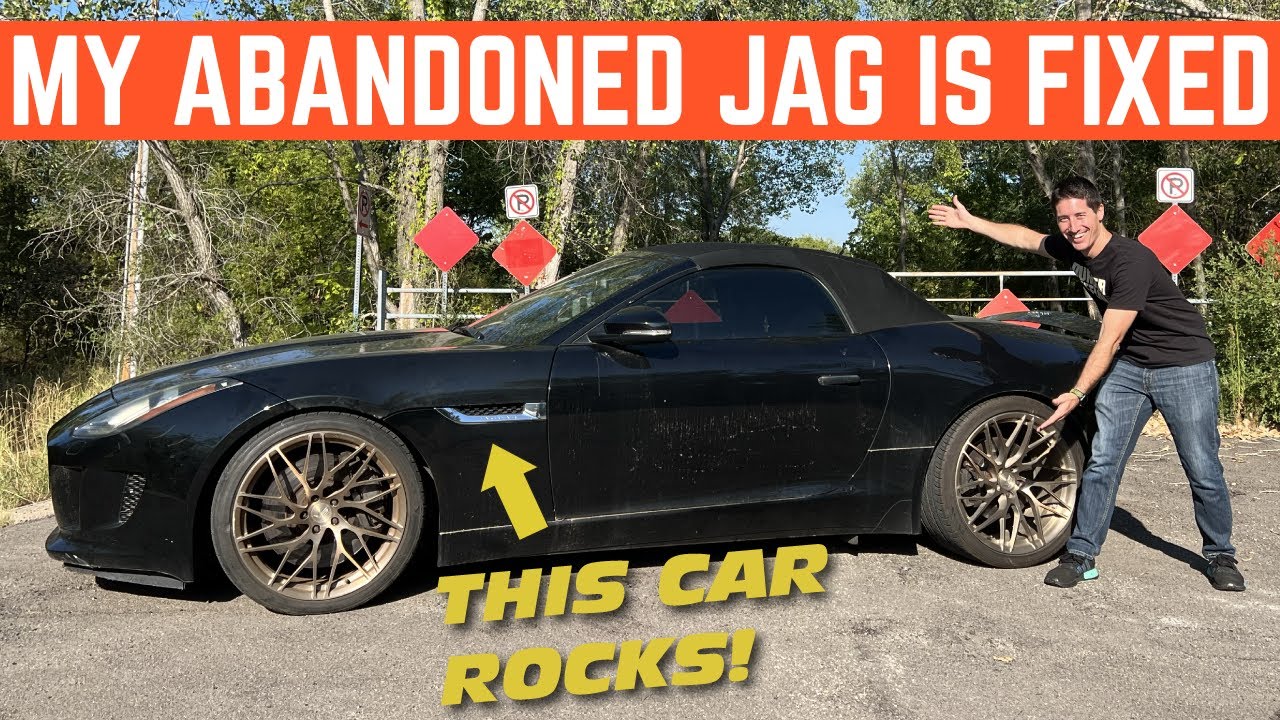 My CHEAP Jaguar F-Type Is FIXED... And It Just Became My FAVORITE Car ...