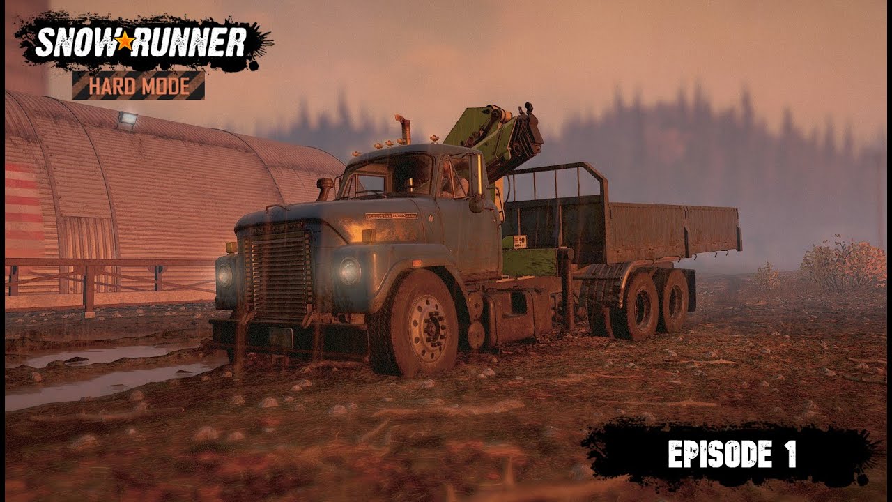 SnowRunner Hard Mode | Episode 1 | Raw Footage - YouTube