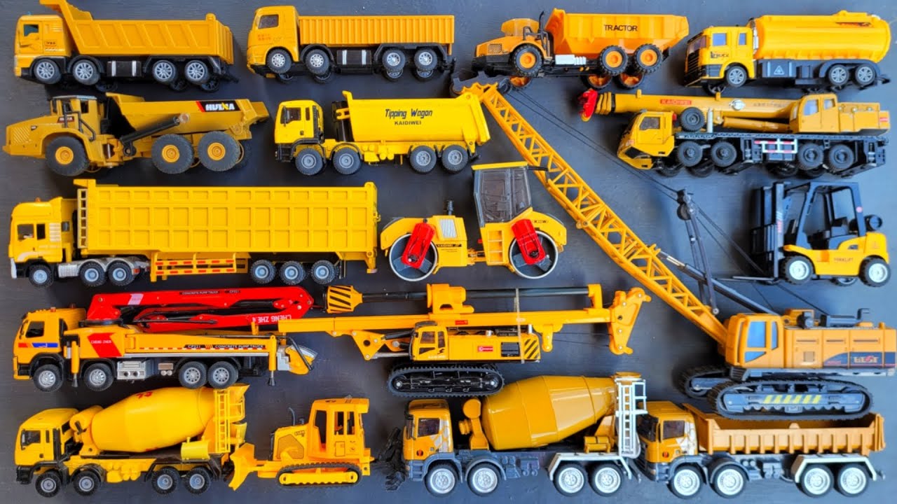 Forklift, Bore Pile, Mixer Truck, Tanker Truck, Dump Truck Trailer ...