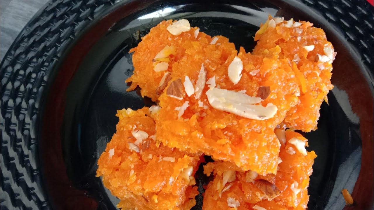 Tasty carrot burfi recipe | carrot sweet recipe | easy and quick sweet ...
