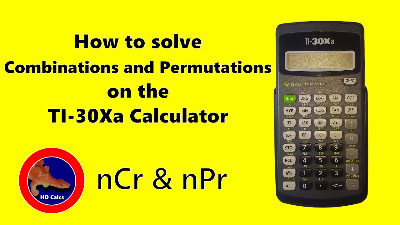 How To Solve Combinations And Permutations On The TI 30Xa Calculator how-to-solve-combinations-and-permutations-on-the-ti-30xa-calculator