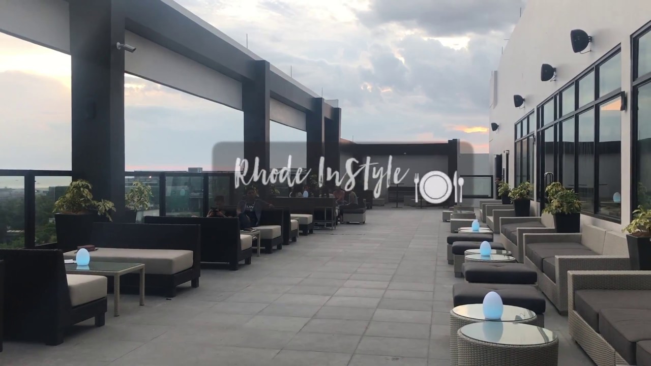 Seda Bacolod Hotel's Straight Up Rooftop Bar by Rhoda Dejito - YouTube