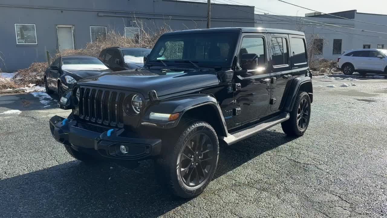 2021 Jeep Wrangler Unlimited Sahara High Altitude 4xe Bethesda, Potomac ...
