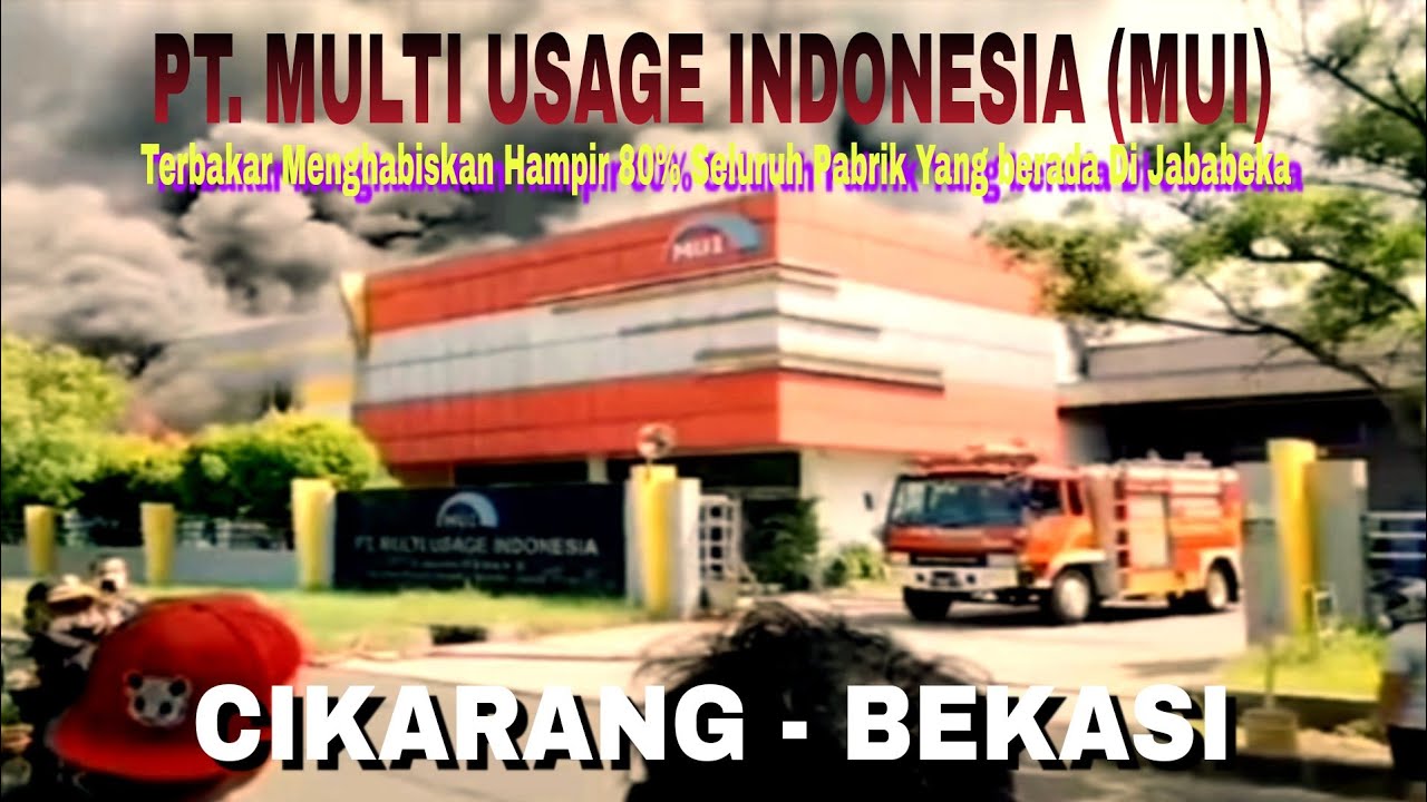 PT Di Jababeka Multi Usage Indonesia (MUI) 11 Mobil Damkar Turun ...