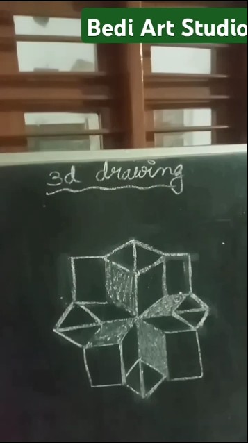 Unique 3d drawing 🏢 #followforfollowback #Bedi_Art_Studio #viral_shorts ...