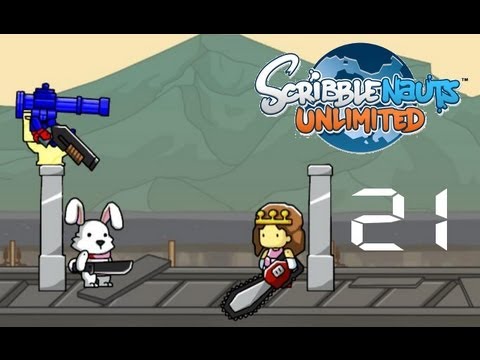 Scribblenauts Unlimited - Part 21 - Keyboard Cat and MOAR EVIL BUNNIES ...