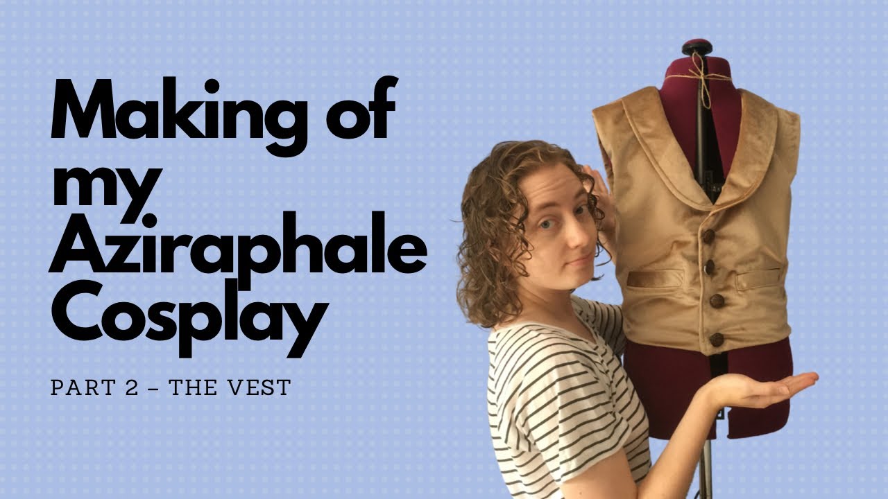 Making My Aziraphale (Good Omens) Cosplay, Part 2 - YouTube