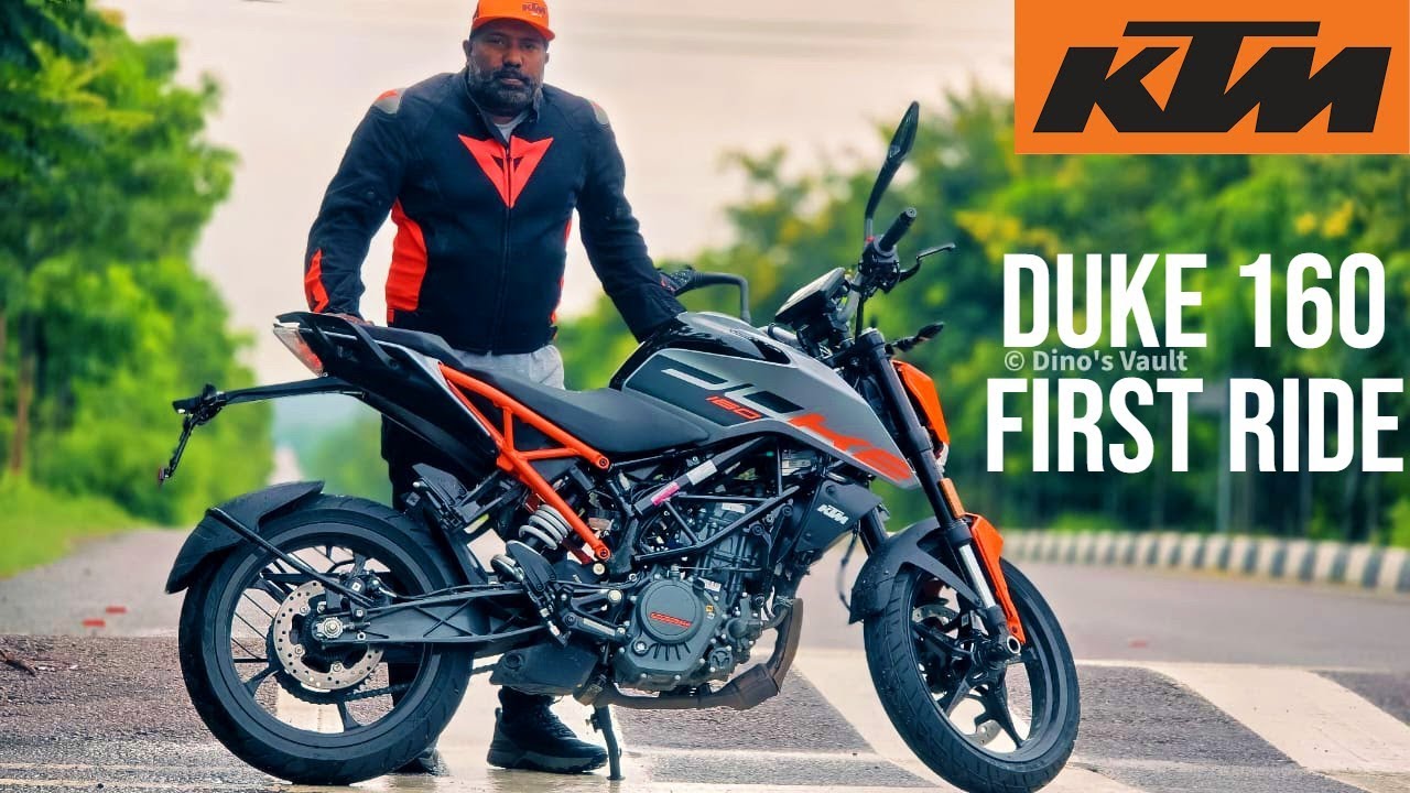 KTM DUKE 160 First Ride Review Better Than MT15 - YouTube