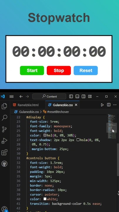 Timer Only Html Css And Javascript Html Css Javascript Learncoding