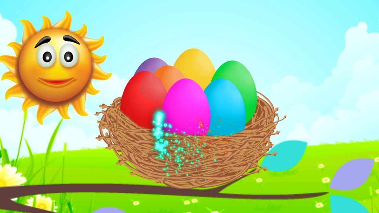 Animated Surprise Easter Eggs Toys for Learning Colors Peppa pig ...