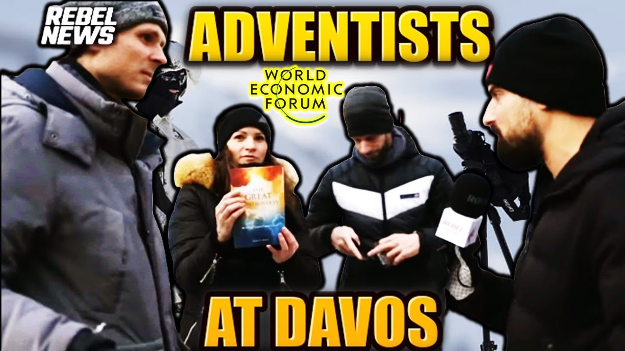 Adventists Kicked Out At Davos 2024 World Economic Forum 4 Giving Out Ellen White Great ...