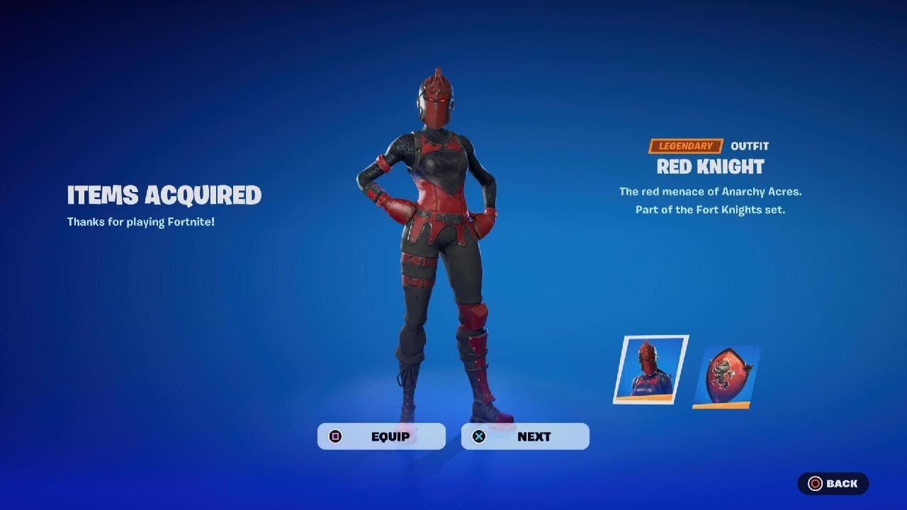 Fortnite Buying Red Knight and Ride Along Emote - YouTube