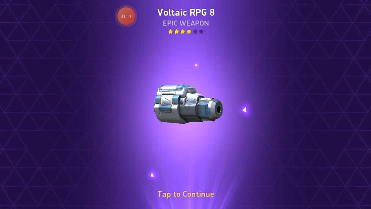 let's unlock voltaic RPG 8 in mech arena - YouTube