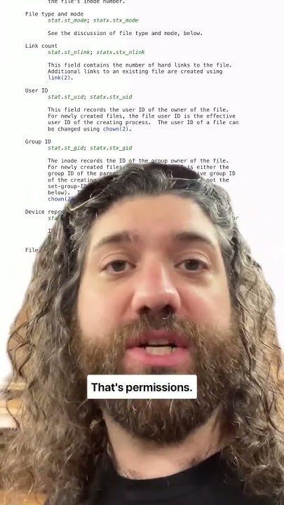 the difference between the touch command and the chmod command on unix. - YouTube