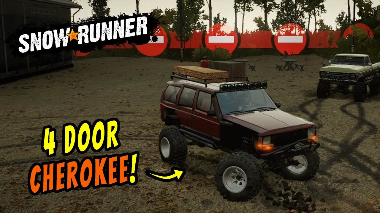 Jeep Cherokee XJ Mod in SnowRunner | Which Jeep mod is better in ...