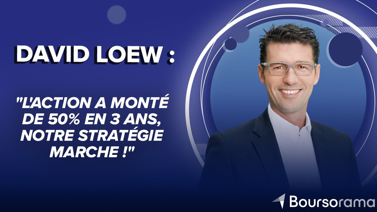 David Loew (Ipsen) : "L'action a monté de 50% en 3 ans, notre stratégie ...