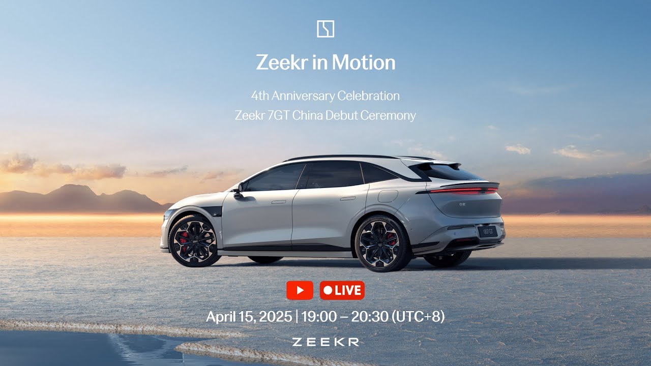 Zeekr 4th Anniversary & 7GT China Debut | Shooting Brake Reimagined ...