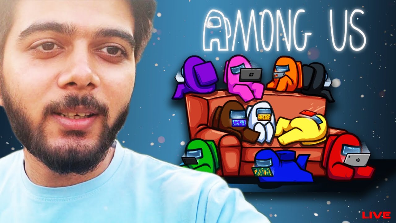 AMONG US LIVE | KACHAK GAMEPLAY OR SOBER GAMEPLAY? | ROAD TO 3K - YouTube
