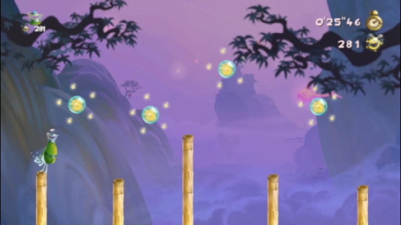 Rayman Legends - Challenges - Speedrun - Dojo solo - Diamond - YouTube