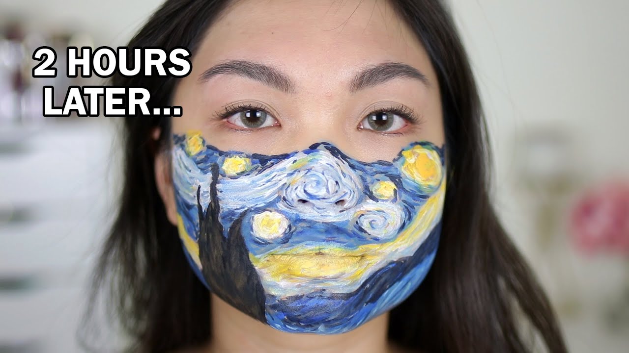 STARRY NIGHTS MAKEUP TUTORIAL WITH FACE PAINT - YouTube