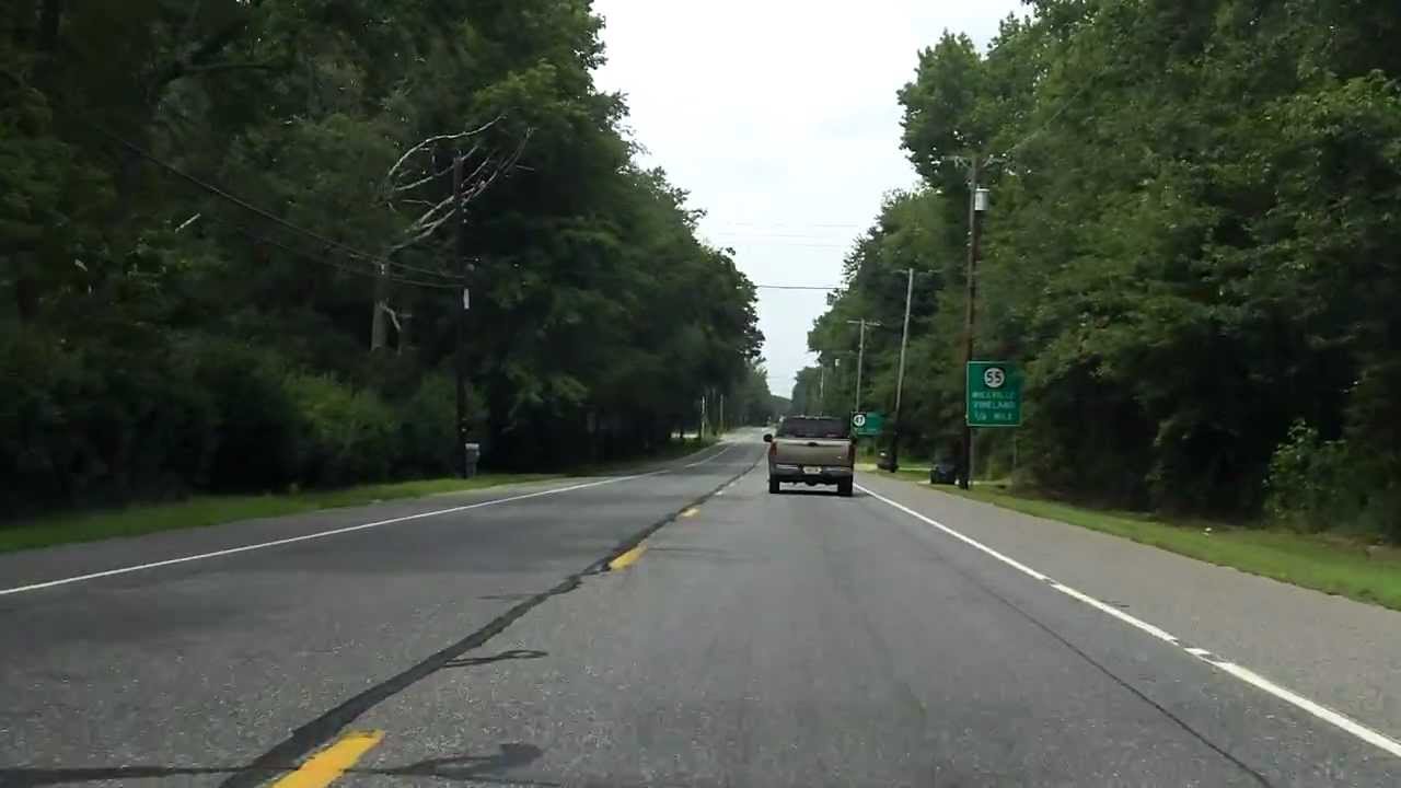 NJ 47 (NJ 347 to NJ 55) northbound - YouTube