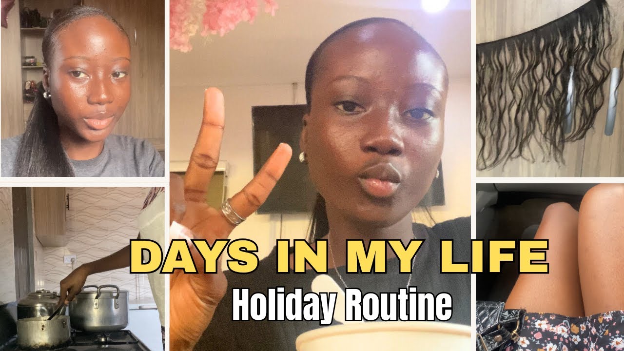 Realistic Day in My Life During the Holiday Break | Chill & Productive ...